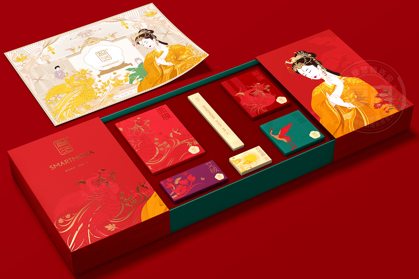 大国崛起东方之美—国潮礼盒套装包装设计厚启创作 找好包装，上包联网